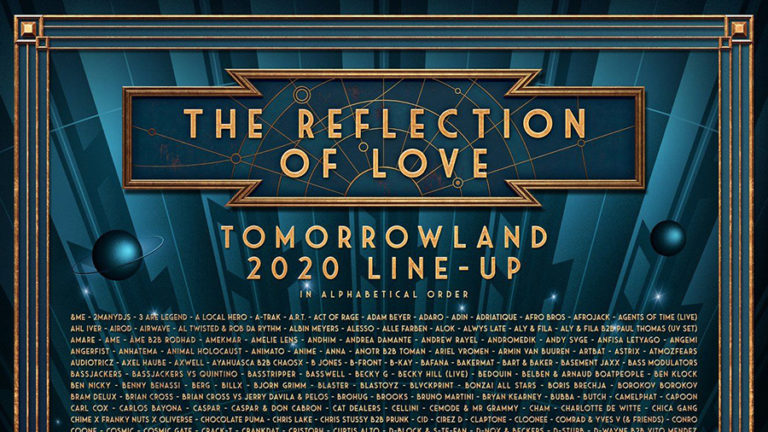 Tomorrowland 2020 line up completo!